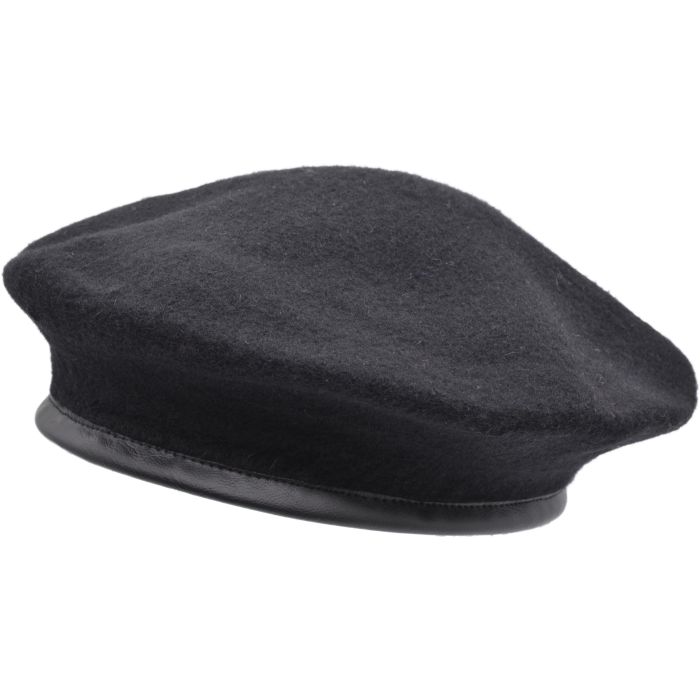 Plain Wool Military Beret