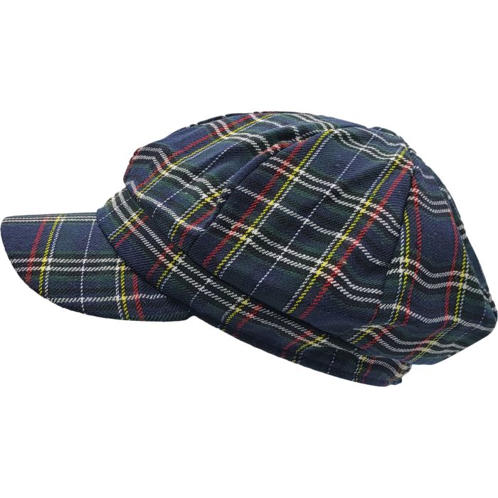 Scottish Tartan Newsboy Cap (12pcs)