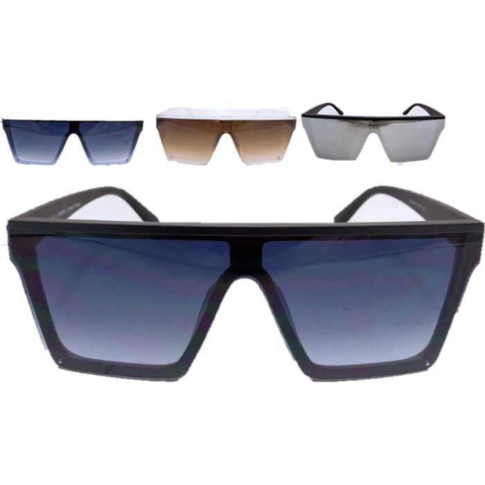 Fashion Big Square Sunglasses (12Pcs)