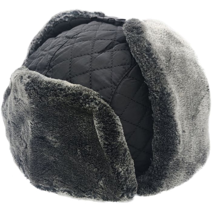 Quilted Trapper Hat