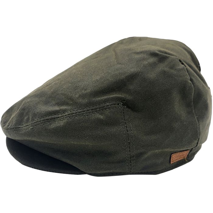 Waterproof Wax Flat Cap