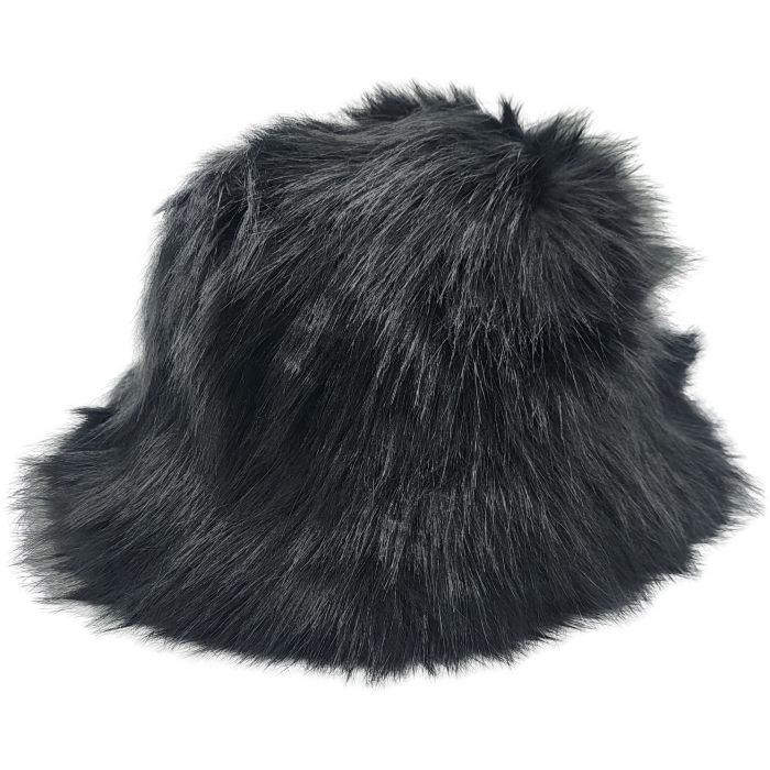 Winter Faux Fur Fluffy Bucket Hats