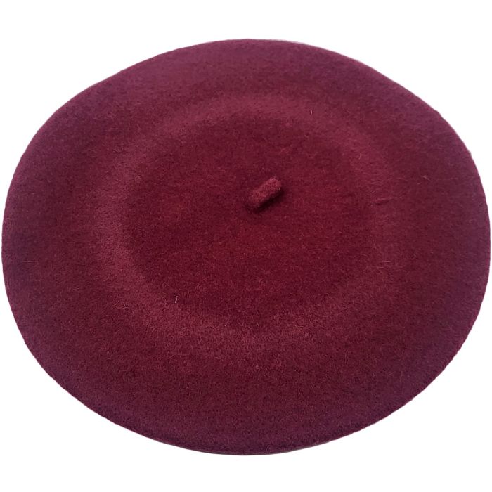 Extra Large Size Wool Beret