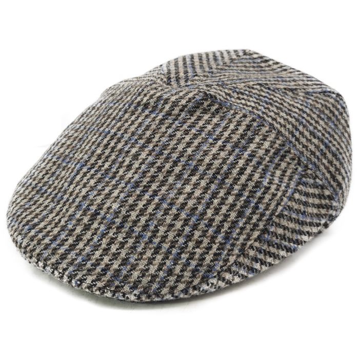 Kids / Childrens Elastic Tweed Flat Cap