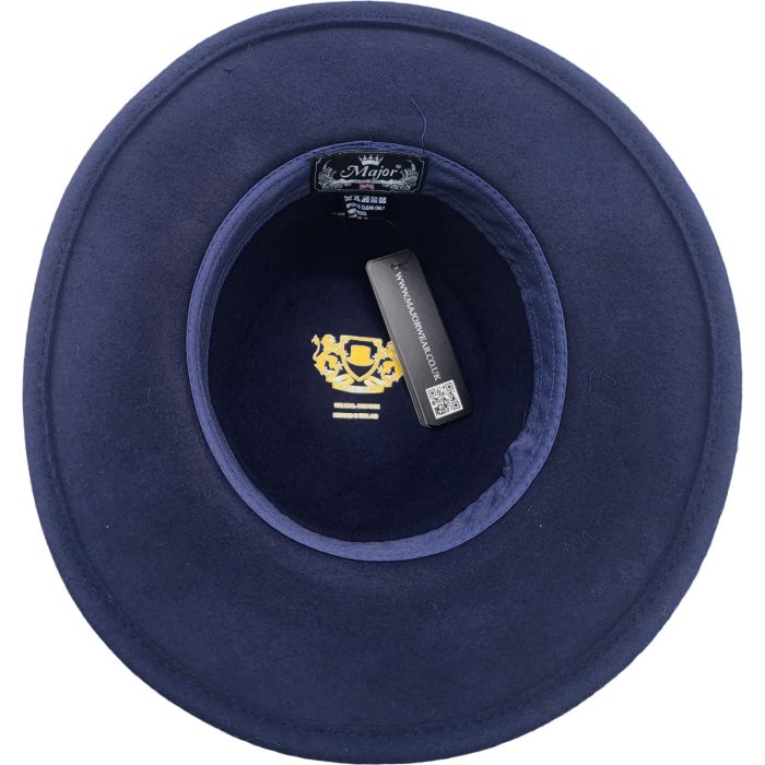Classic Round Black Fedora Hat