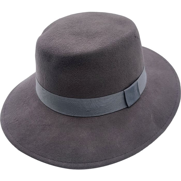 Classic Round Black Fedora Hat