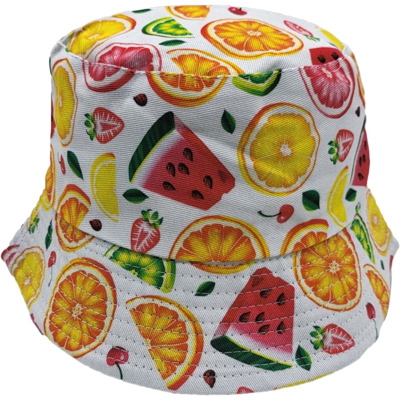 Summer Fruits Fisherman Bucket Hat (12pcs)