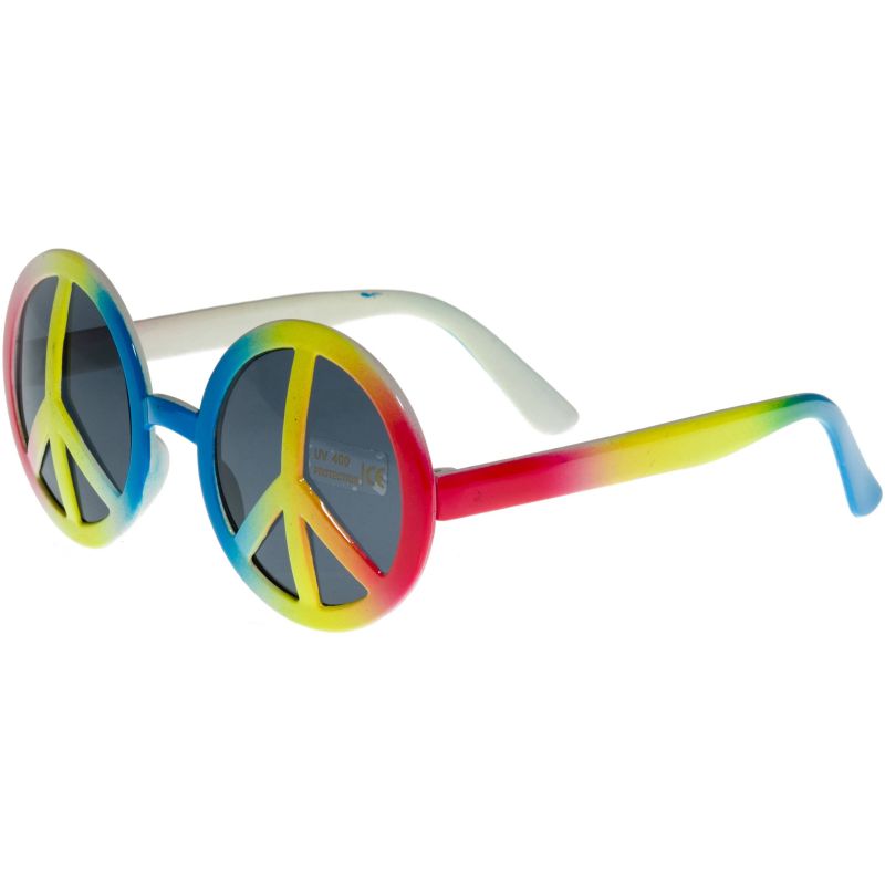 Hippy Peace Sign Sunglasses (12pcs) | | EA