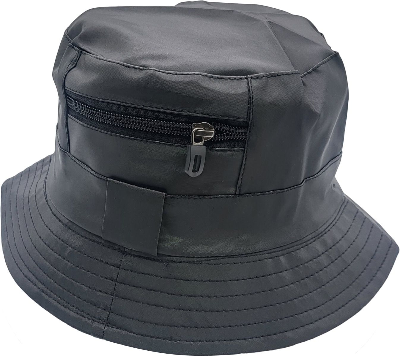 Fisherman Bucket Rain Hat - Zip Pocket (12Pcs)