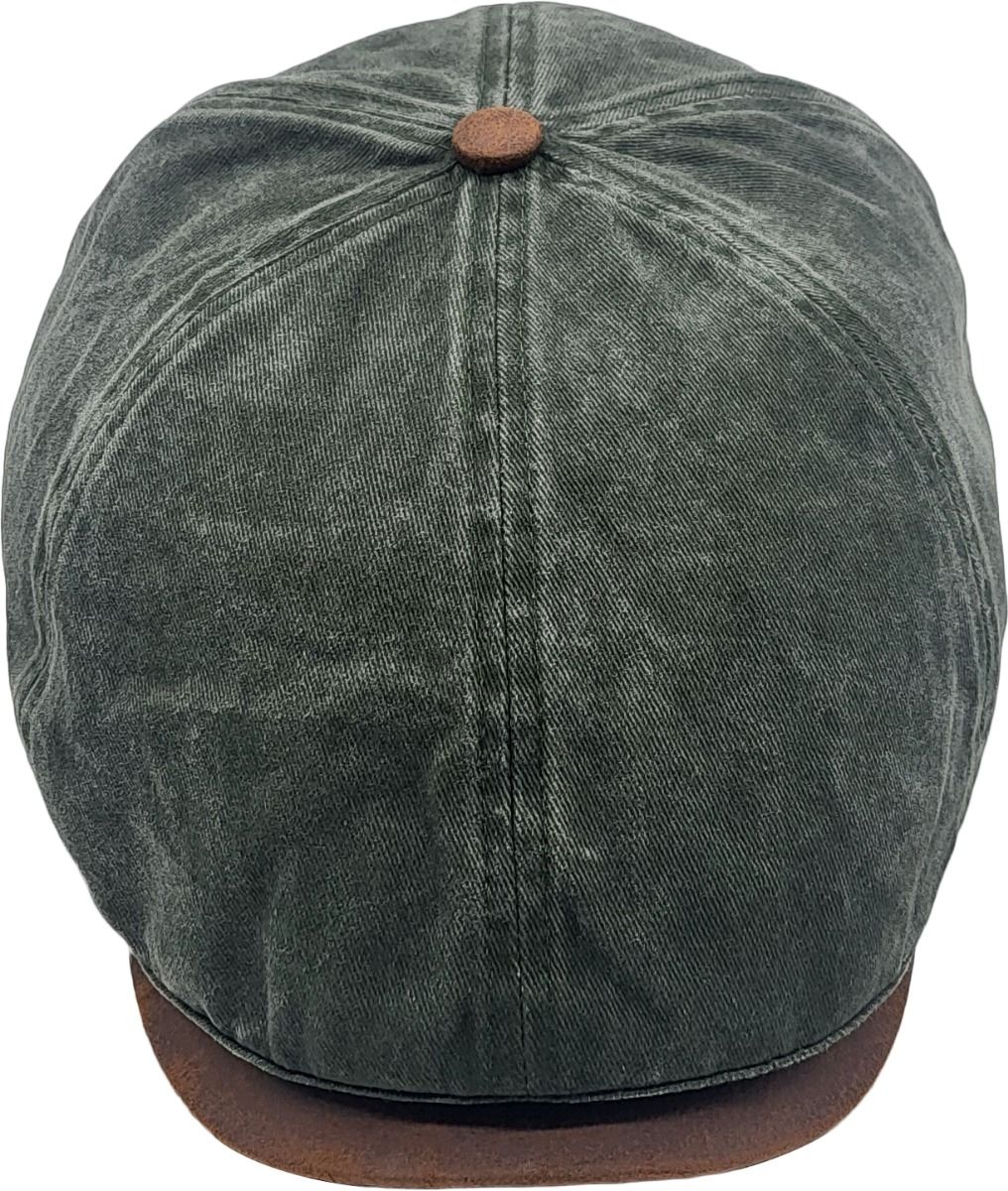 100% Cotton 6-Panel Flat Cap
