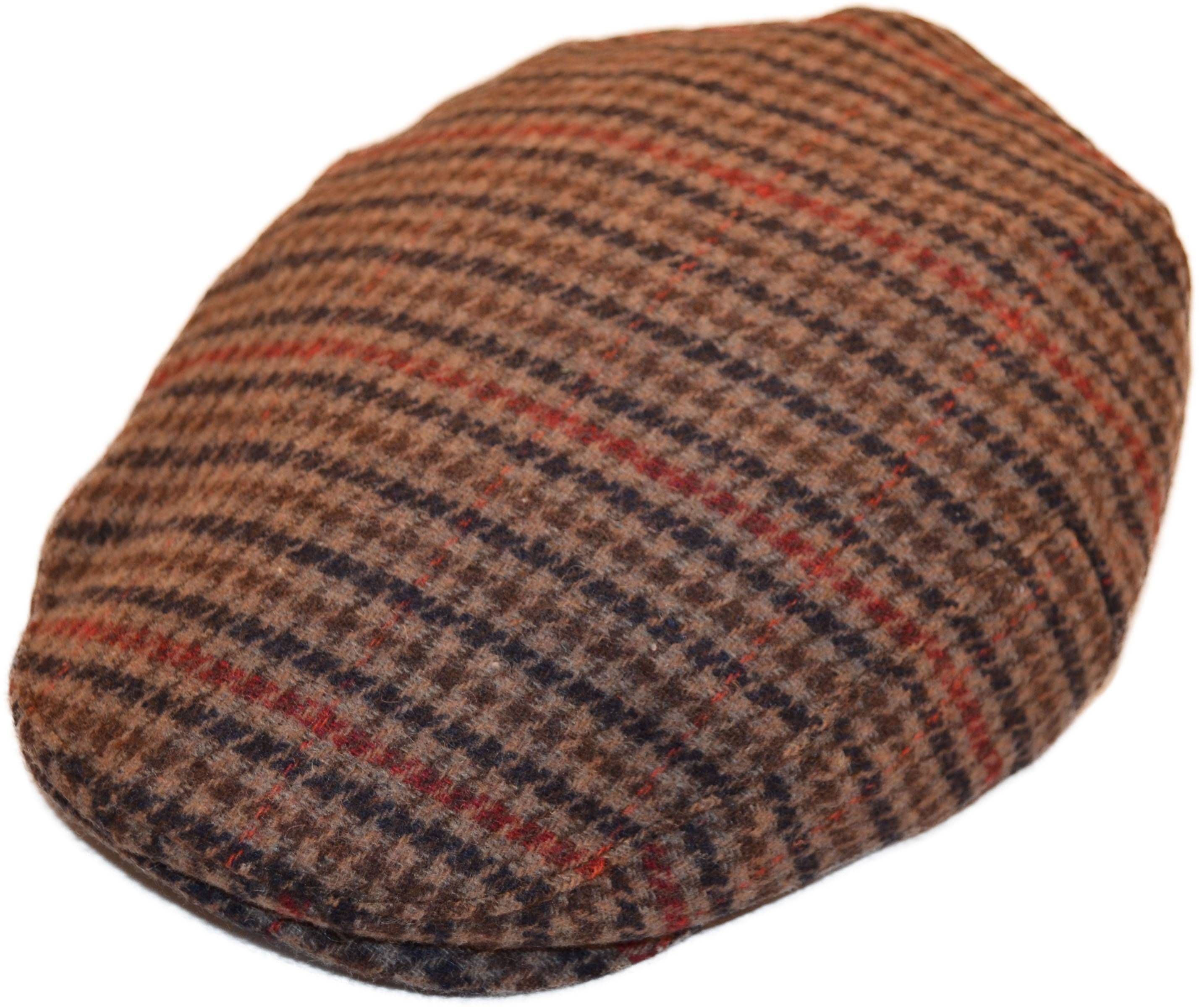 Houndstooth Tweed Flat Cap | | EA