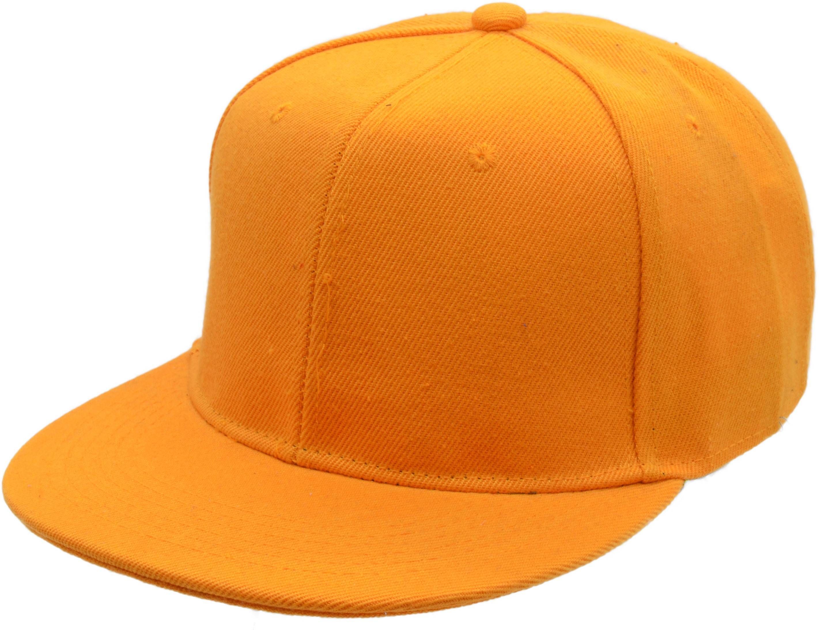 Flat Peak Plain Adjustable Baseball Cap (12pcs) | Baseball Caps | EA